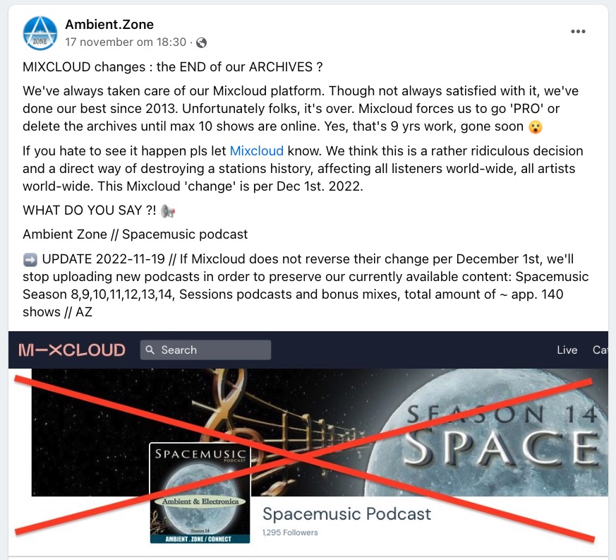 Ambient.Zone – Mixcloud Changes : insanity is here